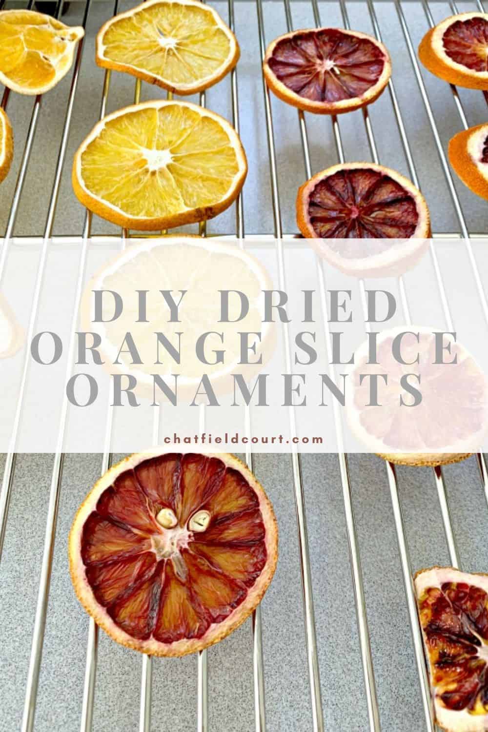 Easy DIY Dried Orange Slice Ornaments with Star Anise