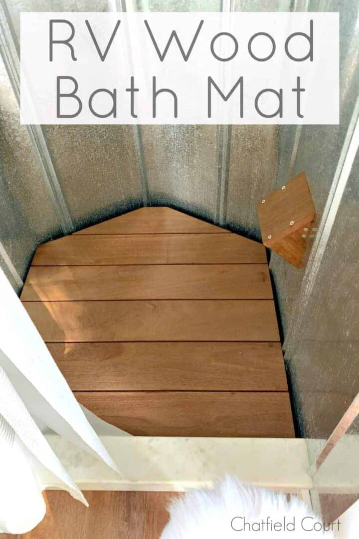 DIY Wood Bath Mat · Chatfield Court