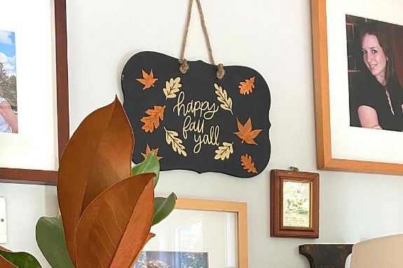 Quick and Easy Fall Chalkboard Sign – Chatfield Court