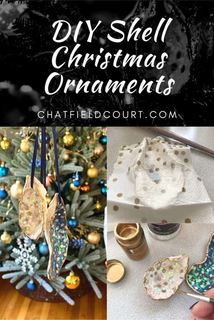 DIY Shell Christmas Ornaments – Chatfield Court