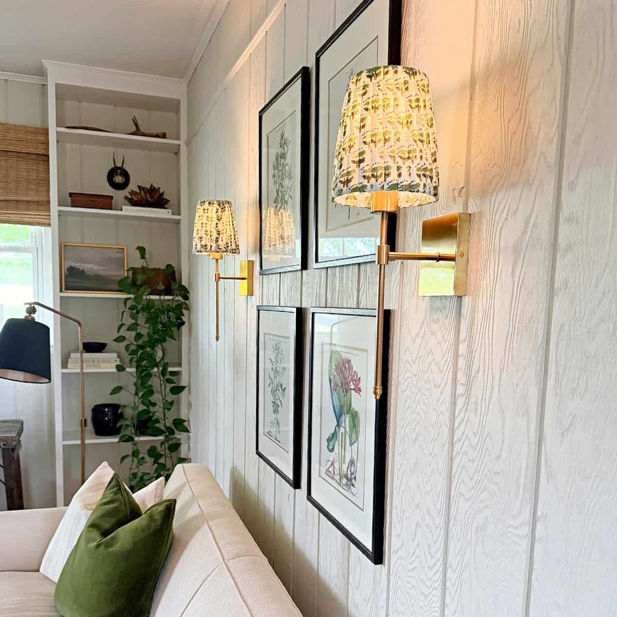 How to Make a DIY Pleated Lampshade from a Pillow Cover · Chatfield Court